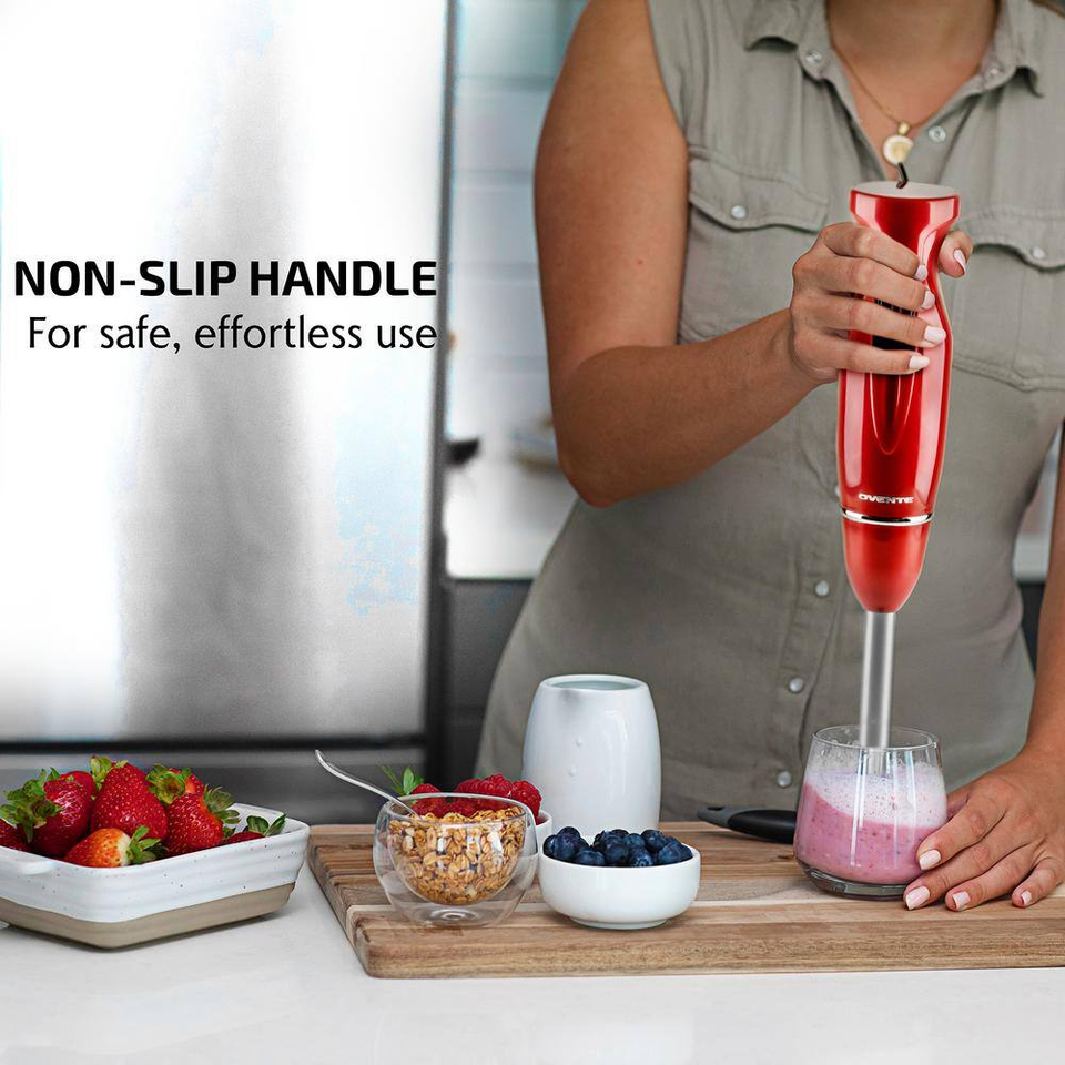 Immersion Blender Stainless Steel Blades 300W Multipurpose Hand Mixer ...
