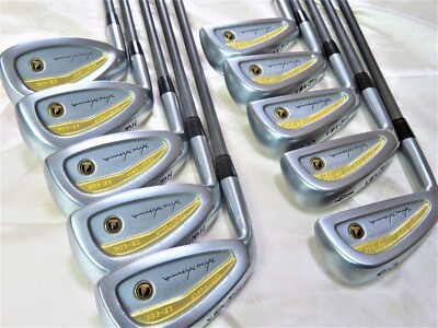 HONMA LB-606 GOLD LINE 3STAR LEFT-HANDED 10pc R-FLEX IRONS SET GOLF ...