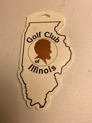 vtg - PGA Golf Bag Tag - GOLF CLUB of ILLINOIS gc - Algonquin IL | eBay