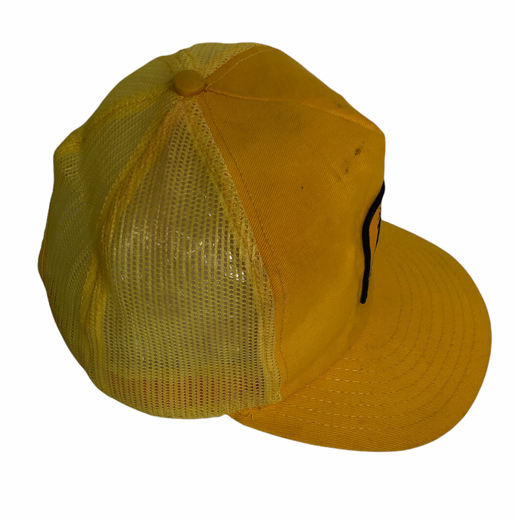 1970's Rare Vintage John Deer Hap Cap Yellow Snap Bac… - Gem