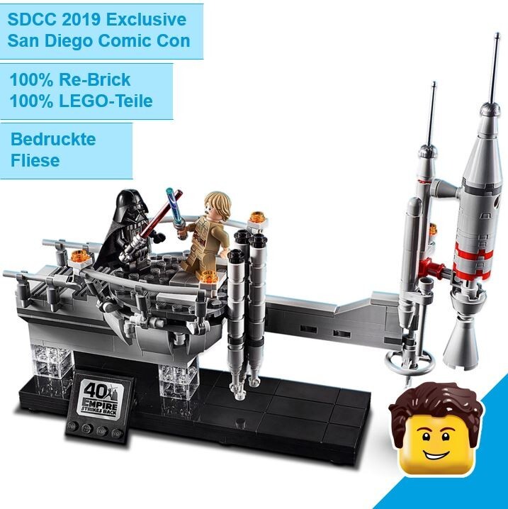 LEGO Star Wars 75294 ★ Bespin Duel ★ Re-Brick Set, mit bedruckter ...