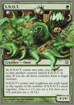 MTG Magic the Gathering S.N.O.T. (111/169) Unhinged NM | eBay