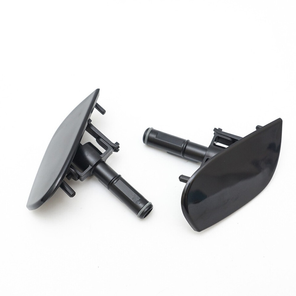 2PCS Headlight Washer Spray Nozzle Cover Cap Fit For Porsche Macan 2015 ...