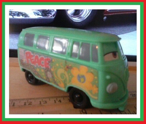 2006 Disney Pixar CARS Movie FILLMORE VW BUS Van | eBay
