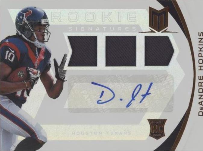 2013 Panini Momentum - DeAndre Hopkins #205 Rookie Signatures /199 (AU ...