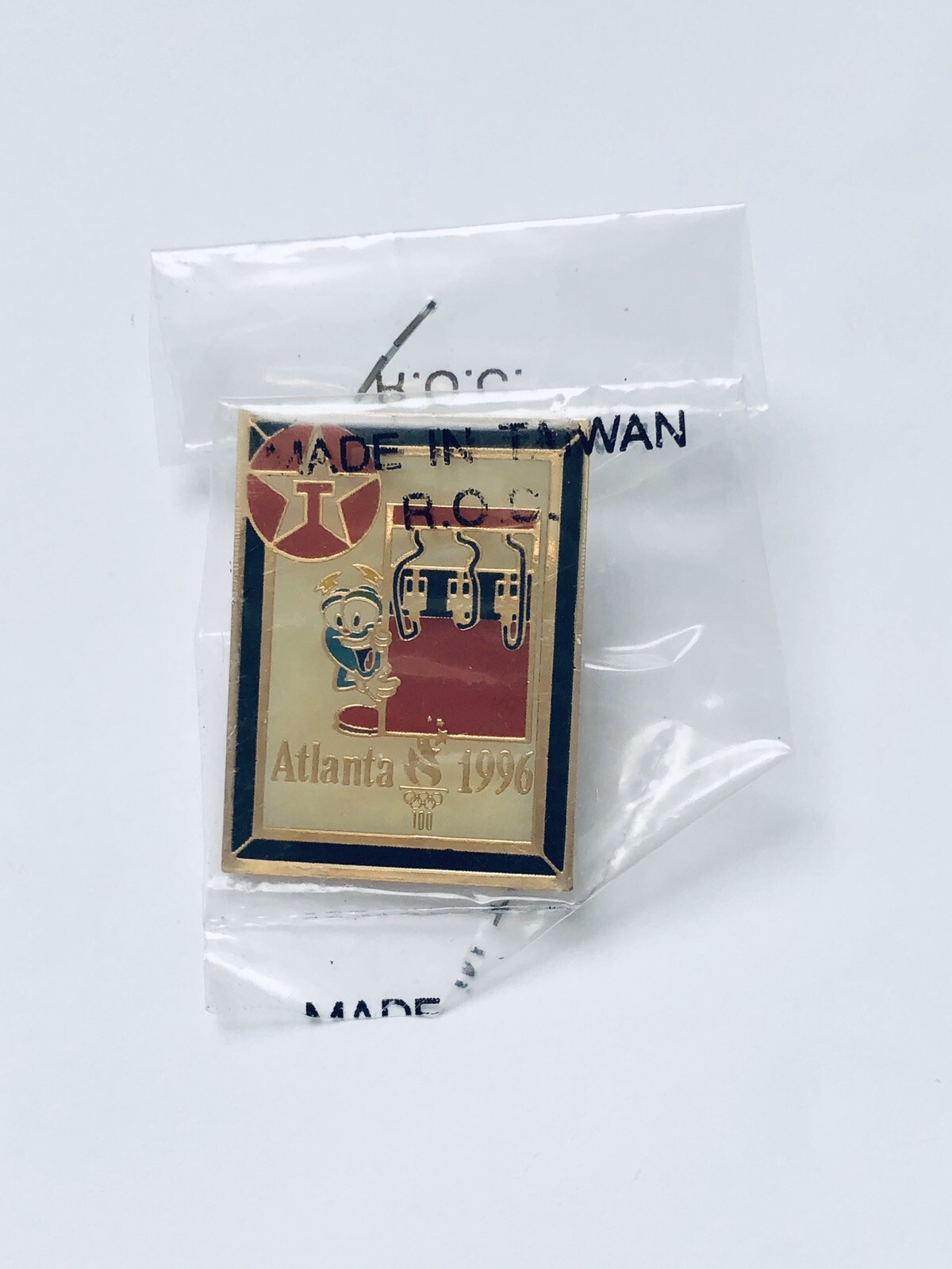 ATLANTA 1996 Olympics Texaco Collectible Pins Complete Set - Lot of 8 ...