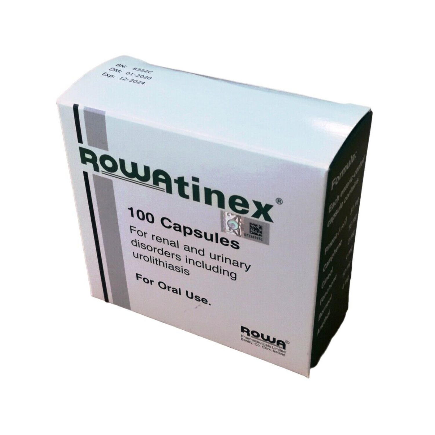NEW ROWATINEX 100 CAPSULES FOR RENAL URINARY DISORDER FREE SHIPPING | eBay