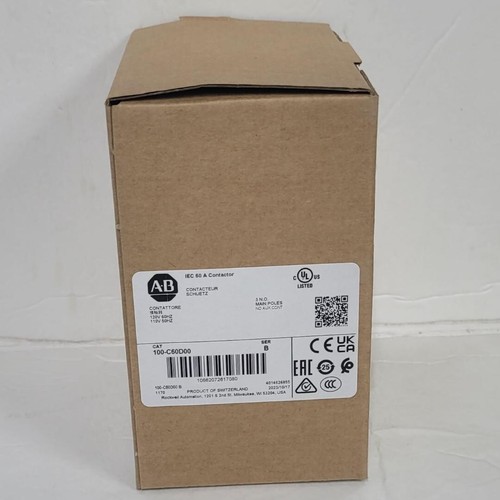 Allen-Bradley Contactor (100C60D00) for sale online | eBay