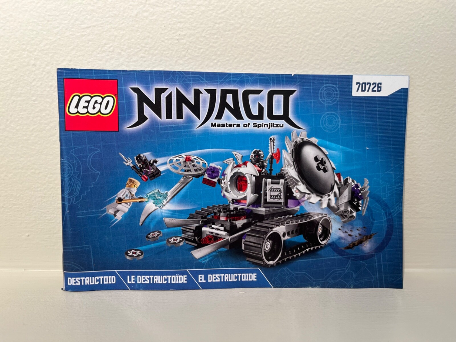 LEGO 70726 Ninjago Destructoid - Complete set with Box and Instructions ...