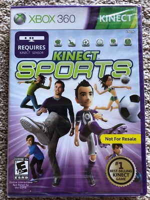 Brand New Kinect Sports Xbox 360 Game Factory Sealed #1 Best Selling ...