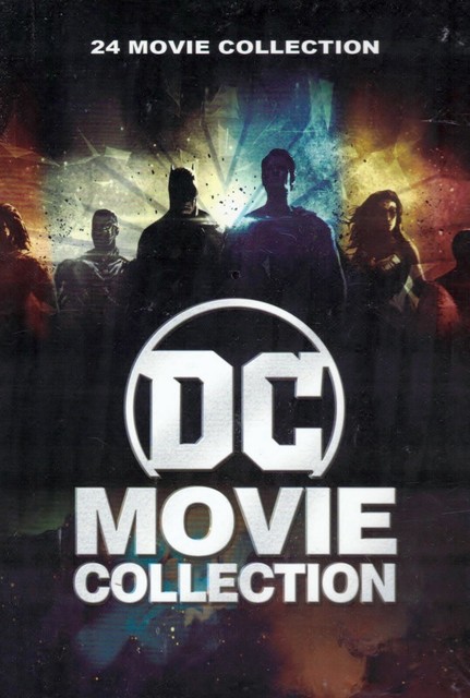 DC Comics 24 Film Movie Collection Lot (dvd 12-disc 2020) Region 1 DVD ...