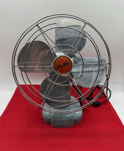 Vintage McGraw Elec. ZERO FAN 1250R Working Condition, Tested Original ...