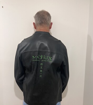 Matrix Genuine Crew Jacket Full Leather Size Large | eBay Australia