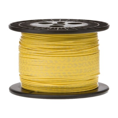 16 AWG Gauge GXL Automotive Stranded Hook Up Wire, 250 ft, Yellow, 60 ...