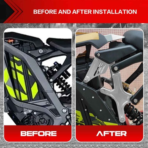 2.75" Aluminum Seat Riser Kit For Sur-Ron LBX Light Bee X for Segway ...