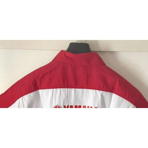 MotoGP RACING YAMAHA Racing Uniform Bike Wear Size M Black Red White ...