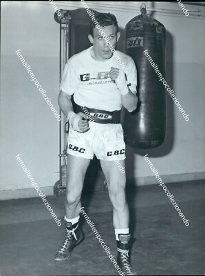 fo2702 foto originale pugilato boxe carmelo bossi | eBay
