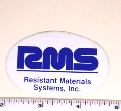 Coal Mining Sticker RMS Resistant Materials Systems Inc | eBay
