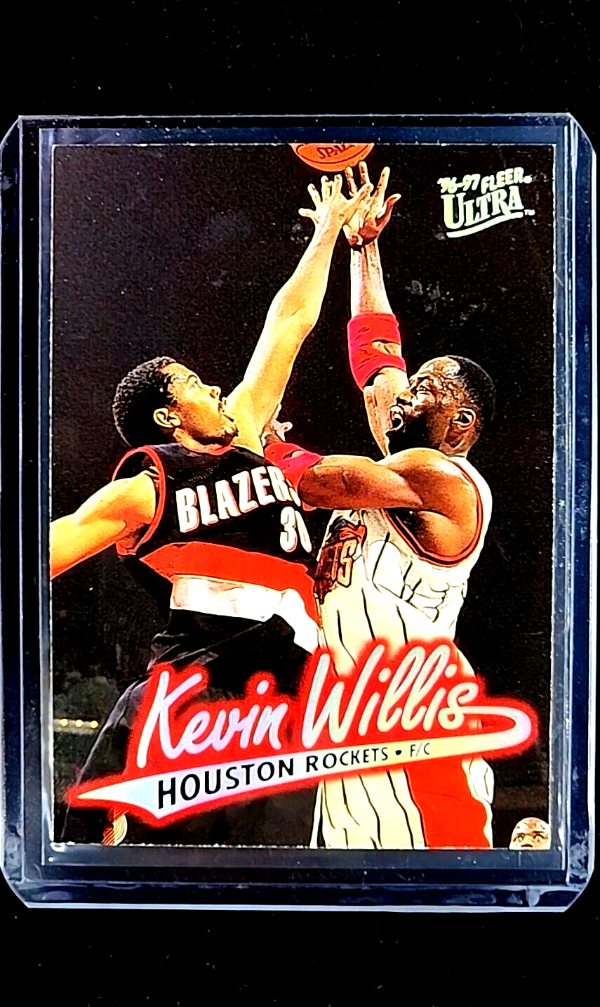 1996 1996-97 Fleer Ultra #194 Kevin Willis Houston Rockets Basketball ...