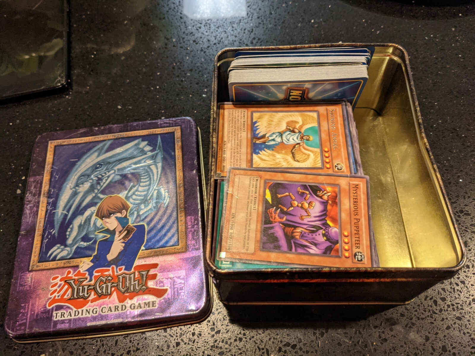 Yu-Gi-Oh Tin With Cards Digimon Pokemon | eBay