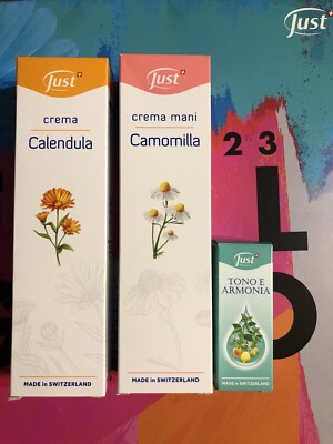 JUST SET : Crema Calendula 100 ml+Crema mani 100ml+ Olio Tono e ...