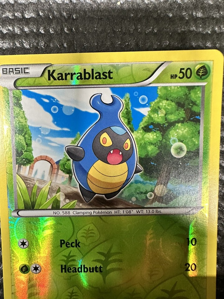 Karrablast #8/119 Phantom Forces Reverse Holo Common Pokemon Card | eBay