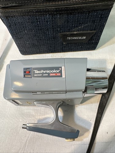 Technicolor Super 8 Mark Ten Instant Load Movie Camera & Case- 1967 | eBay
