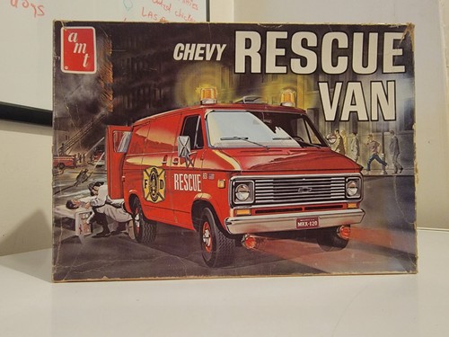 *Vintage* AMT Chevy Rescue Van Box Top #T-516-300 | eBay