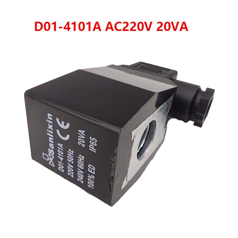 SANLIXIN Solenoid Valve Coil D01-4101A D01-4101B D04-3106 SM-3101 D01 ...