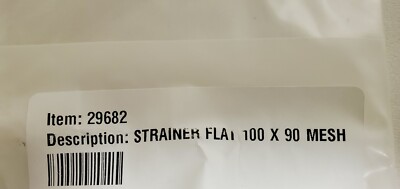 SPX 29682 Strainer 100x90 Mesh New from bulk package | eBay