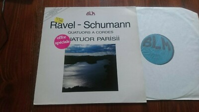 RAVEL SCHUMANN STRING QUARTETS PARISII QUARTET BLM LP FRANCE RARE | eBay