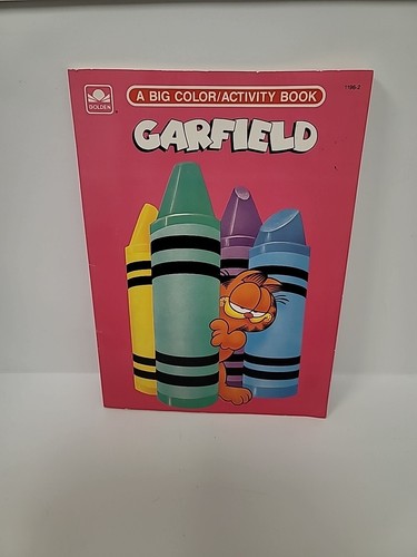 Vintage Garfield A Big Color Coloring And Activity Book By Golden | eBay