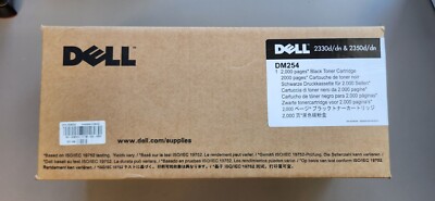 Dell 2330d/2330dn/2350d/ 2350dn Toner - 2000 pg standard yield - DM254 ...