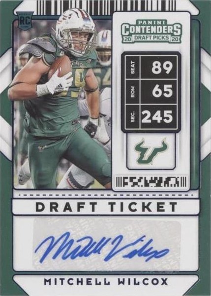 2020 Panini Contenders Draft Picks - College Ticket Autographs Draft ...