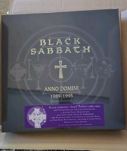 BLACK SABBATH Anno Domini 1989-1995 Tony Martin Years 4-LP Box Set NEW ...
