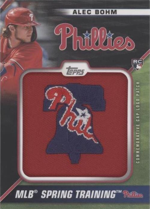 2021 Topps - Spring Training Cap Logo Manufactured Patches Alec Bohm # ...