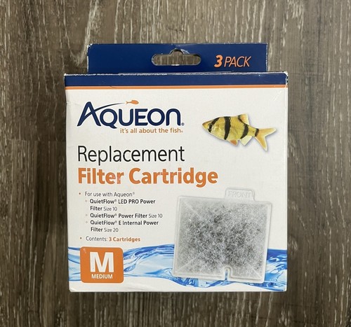 NEW Aqueon Replacement Filter Cartridges Medium - 6 pack | eBay