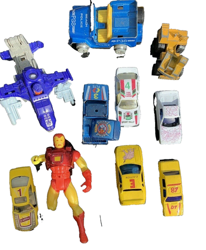 Broken Vintage Cars And Toy Parts Iron Man Transformer Cars Repair Fix ...