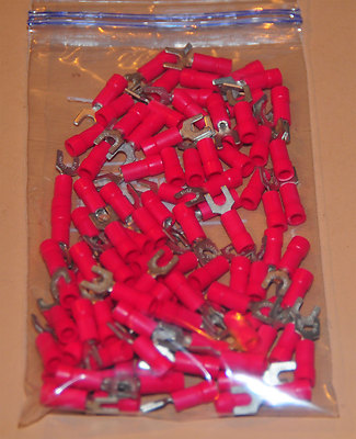 Panduit Spade Terminals - Red 22-18Ga 100pcs. | eBay