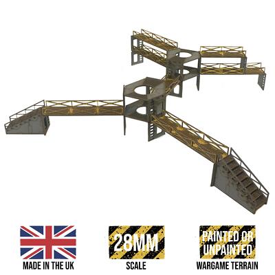 WWG Industry of War Large Battlefield Kit 1 – 28mm Wargaming Terrain ...