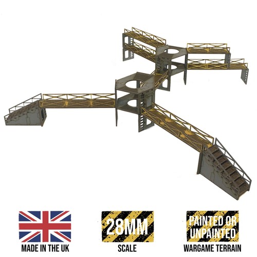 WWG Industry of War Large Battlefield Kit 1 – 28mm Wargaming Terrain ...