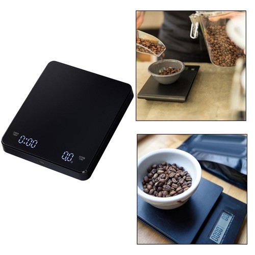 Coffee Scale with Timer Smart Coffee Scale High Precision Long ...