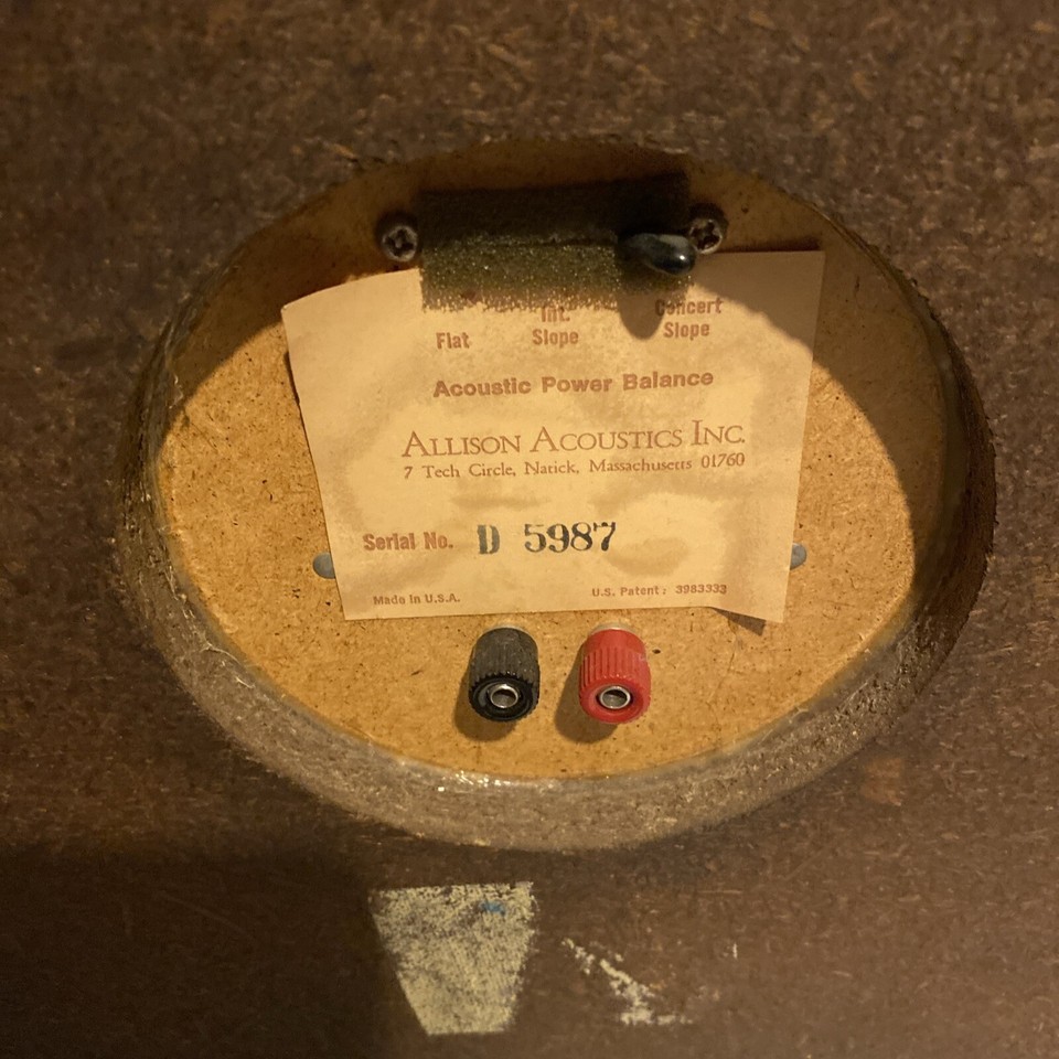 Vintage Allison Four Speakers ~ Need to be re-foamed Nice Clean | eBay