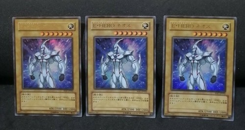 x3 Yugioh OCG TCG Elemental HERO Neos WJC-JP005 Ultra Japanese Eg291 | eBay