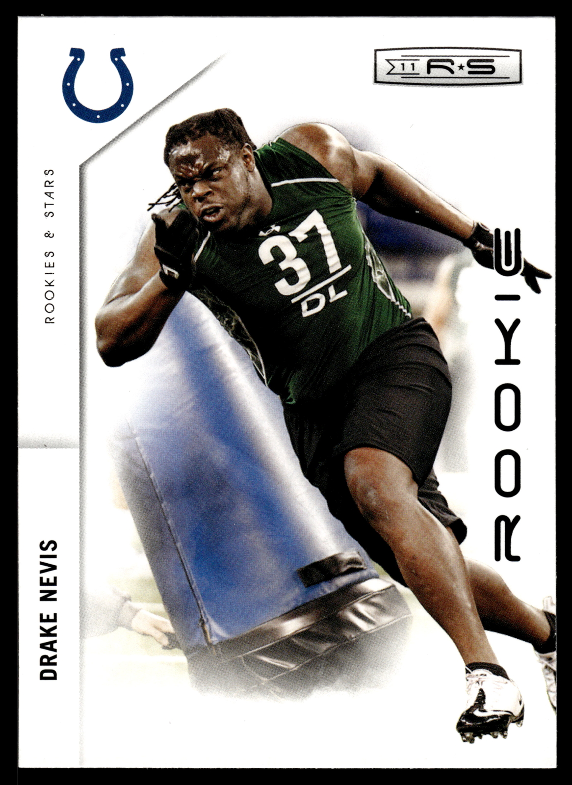 2011 Panini Rookies & Stars #187 Drake Nevis Rookie Indianapolis Colts ...