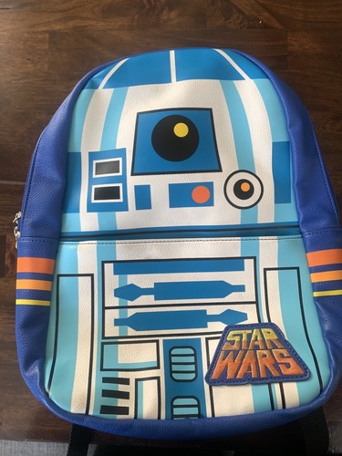 Star Wars R2D2 Backpack Simulated Leather 13x10x4 Funko LLC Excellent ...