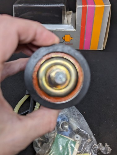 NOS STEWART WARNER MINI PANEL II OIL PRESSURE VOLTMETER BATTERY CLUSTER ...