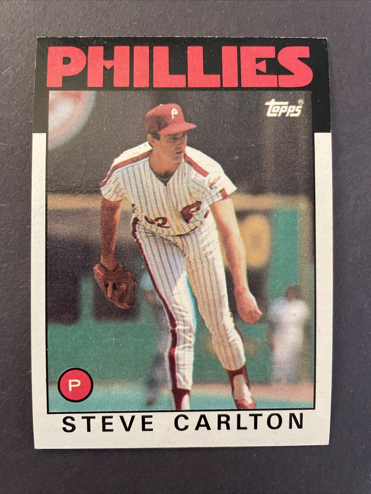 1986 Topps #120 Steve Carlton Philadelphia Phillies | eBay