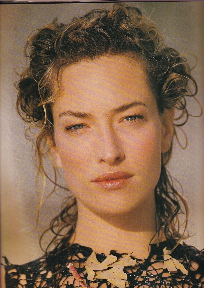 VOGUE UK TATJANA PATITZ HELENA CHRISTENSEN KAREN MULDER MEGHAN DOUGLAS ...