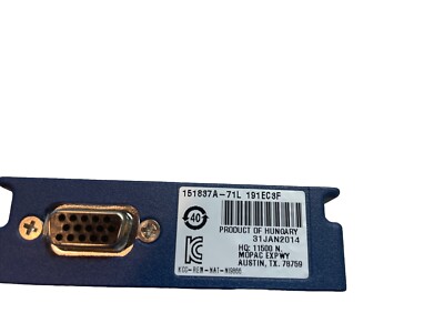 National Instruments NI 9866 NI-XNET Line Interface Module 151837A-71L ...